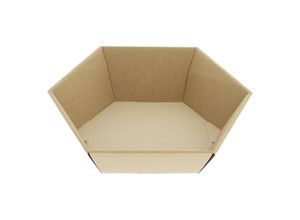 8057714365620 - Präsentkorb 6-eckig Innenmaße 415 x 402 mm var Höhe 84 - 139 mm ab 50 Stk ratioform