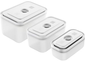 4009839523915 - ZWILLING Fresh & Save Vakuum Boxset S M L   3-tlg Kunststoff Semitransparent-Grau