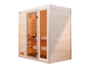 4004581427030 - weka Massivholz-Sauna VALIDA Gr 2 Sparset 75 kW BioS inkl digitaler Steuerung