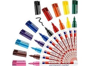 4004764428670 - 400 4-400-999 Permanentmarker Schwarz Rot Gelb Orange Blau Grün Braun Violett Rosa Hellblau wasserfest Ja