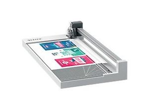 4002432129751 - Precision Home Office Papierschneider 9026 A4 305 mm Einziehbare rotierende Bypass-Klinge Geradschnitt Grau 10 Blatt