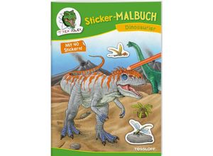 9783788639563 - Malbücher und -blöcke   Sticker-Malbuch Dinosaurier Kartoniert (TB)