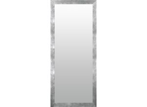 4251062255075 - Dekospiegel LENFRA Lilo silber (silberfarben) Spiegel B H T 49cm x 139cm x 22cm MDF Wandspiegel B49cm H139cm T22cm