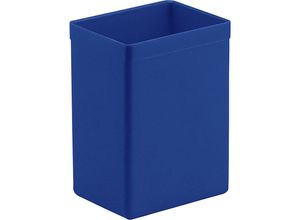 4031022021014 - Einsatzkasten Höhe 122 mm blau LxB 94 x 73 mm VE 30 Stk