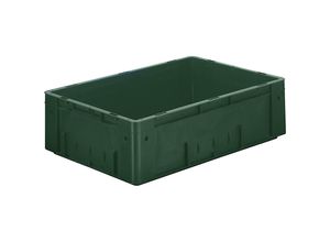 4031022030863 - Schwerlast-Euro-Behälter Polypropylen Volumen 31 l LxBxH 600 x 400 x 175 mm Wände geschlossen Boden geschlossen grün VE 2 Stk