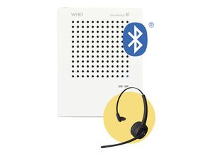 4043106042877 - MONACOR VOICEBRIDGE-1 Gegensprechanlage Bluetooth mit 1 Systemsprechstelle und 1 Headset -B-Stock-