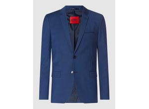 4037555772287 - Baukasten-Sakko Herren Super Slim Fit Schurwolle indigo