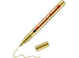 4004764498338 - edding 780 Permanent Lackmarker Gold Extra Fein Nadelspitze 08 mm