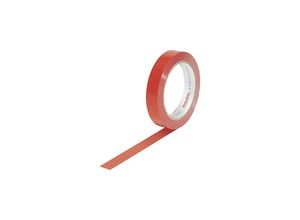 8057711831449 - Selbstklebefilm aus PVC farbig VE 6 Rollen rot Bandbreite 19 mm ab 20 VE