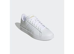 4065427717968 - adidas Grand Court 20 Sneaker Damen in ftwr white-ftwr white-gold met