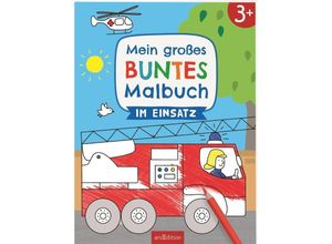 9783845853284 - Mein großes buntes Malbuch - Im Einsatz Kartoniert (TB)