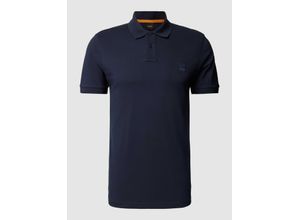 4063539833255 - Slim Fit Poloshirt mit kurzer Knopfleiste