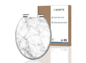 4008431091754 - - mdf wc Sitz marmor stone Toilettendeckel mit Absenkautomatik Motiv Klobrille mit Holzkern Toilettensitz wc Deckel - Motiv