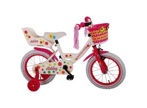 8715347814044 - Volare Ashley Kinderfahrrad - Mädchen - 14 Zoll - Weiß - 95% zusammengebaut