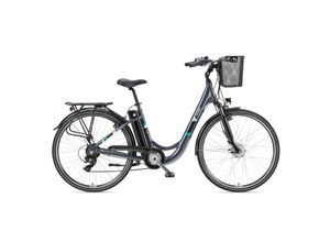 4000420284178 - Damen City E-Bike RC822 Multitalent Alu Pedelec 28 Zoll mit 7-Gang Shimano Kettenschaltung leicht