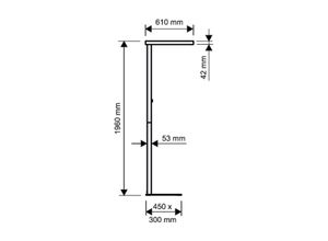 4002390087230 - MAULjaval 8258490 LED-Standleuchte LED LED fest eingebaut 64 W EEK D (A - G) Schwarz