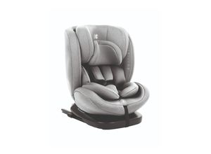 3801002100043 - Kikkaboo Kindersitz i-Comfort i-Size (40-150 cm) Isofix Top-Tether 360° drehbar hellgrau