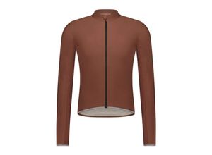 8717009507158 - EVOLVE All Seasons Merino Jersey Mirror Brown