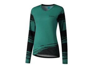 8717009455121 - Womans SAIKO Long Sleeve Jersey Green