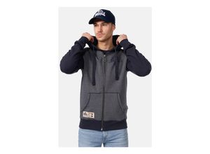 4250818807094 - Herren Kapuzensweatjacke mit Reißverschluss schmale Passform SLOUGH