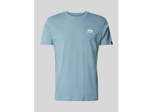 4059146613052 - T-Shirt mit Label-Print Modell BASIC