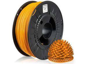 4058592511899 - 3D Drucker 175mm petg Filament 1kg Spule Rolle Premium Signalgelb RAL1003 - Signalgelb - Midori