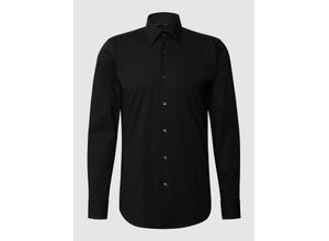 4037555492215 - Slim Fit Businesshemd aus Popeline mit Stretch-Anteil