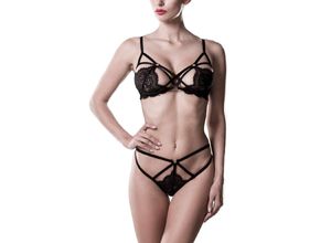 4251393739619 - Dessous-Set Wäsche-Set schwarz in L