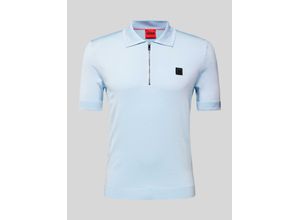 4063542249333 - Regular Fit Poloshirt mit Label-Patch Modell Sayfong