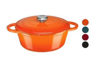 4055329074481 - ERNESTOÂ® Gusseisen-BrÃ¤ter Ã 25 cm (orange) - B-Ware Transportschaden Kosmetisch