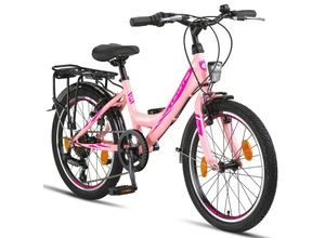 4260647781830 - Licorne Bike Stella Premium City Bike 202426 und 28 Zoll Fahrrad für Mädchen Herren und Damen 21 Gang (6 Gang bei 20 Zoll) Holland Citybike