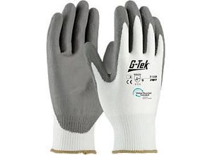 4895171743520 - Montagehandschuh G-Tek® 3RX 31-530R EN 388 4 1 2 1 X Nitril 90 % Recycling-Kunststoff & 10 % Elastan weiß-grau Größe 10 1 Paar