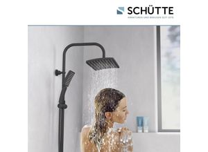 4008431606668 - Duschset MALLORCA Regendusche ohne Armatur Schwarz