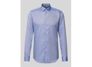 4067159319090 - Slim Fit Business-Hemd mit Button-Down-Kragen