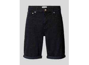 8720109374513 - Slim Fit Jeansshorts mit Label-Detail