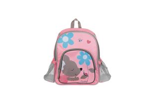 4055579958661 - Funktions-Kinderrucksack MABEL – BLUMEN (30x24) in rosa