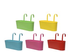 8720725783690 - Pflanztopf COLORFUL (LBH 39x14x26 cm) LBH 39x14x26 cm bunt