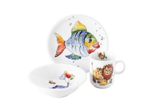 4052212028569 - Kindergeschirr Set Compact Bunte Tierwelt