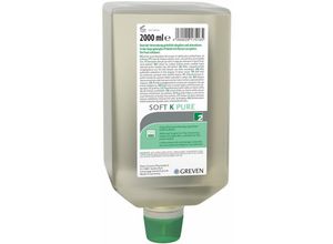 4260029175165 - Peter Greven GREVEN® SOFT K PURE Reinigungslotion unparfümiert Bei leichten bis mittleren Verschmutzungen 2 Liter - Varioflasche