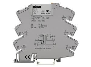 4045454482435 - Wago - 857-304 Relaisbaustein Nennspannung 24 v dc Schaltstrom (max) 6 a 1 Wechsler 1 St