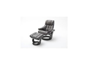 4027207117016 - iNNoSeat by MCA + CALGARY Relaxer mit Hocker - versch Farben - Schlamm Schwarz