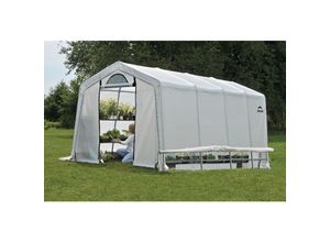 0677599706585 - ShelterLogic Foliengewächshaus 61x3m 610 x 300 x 240 m weiß