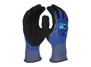 4059276063956 - Profit - pro fit 884-8 Schnittschutzhandschuhe Ultra dry cut d Größe 8 blau   schwarz en