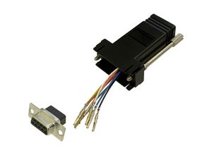 4011376757074 - 10121107 Adapter D-SUB-Buchse 9pol - RJ45-Buchse 1 St Single - Bkl Electronic