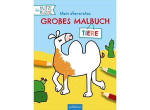 9783845851372 - Für Klitzekleine   Mein allererstes großes Malbuch - Tiere Kartoniert (TB)