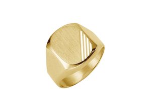 Image of Siegelring FIRETTI "Schmuck Geschenk Gold 333 Herrenring Goldring" Fingerringe Gr. 19, Gelbgold 333, 4 mm, gelb (gelbgoldfarben) Herren Goldringe