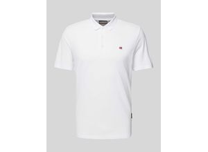 0196011761471 - Slim Fit Poloshirt mit Logo-Stitching Modell EALIS