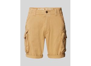 4059146129683 - Regular Fit Cargoshorts mit Label-Stitching Modell CREW SHORT