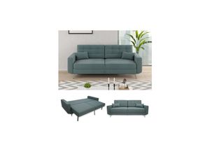 4251421964341 - Schlafsofa Schlafcouch Boxspringsofa York Schlaffunktion Bettkasten