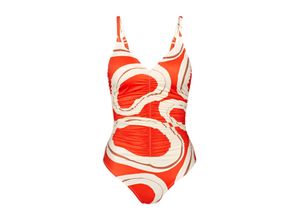 Image of Triumph - Badeanzug mit gefütterten Cups - Orange 40E - Summer Allure - Bademode für Frauen